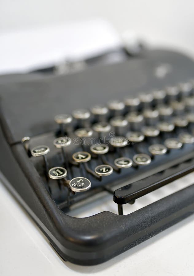 Old typing machine stock photo. Image of retro, ancient - 98376946