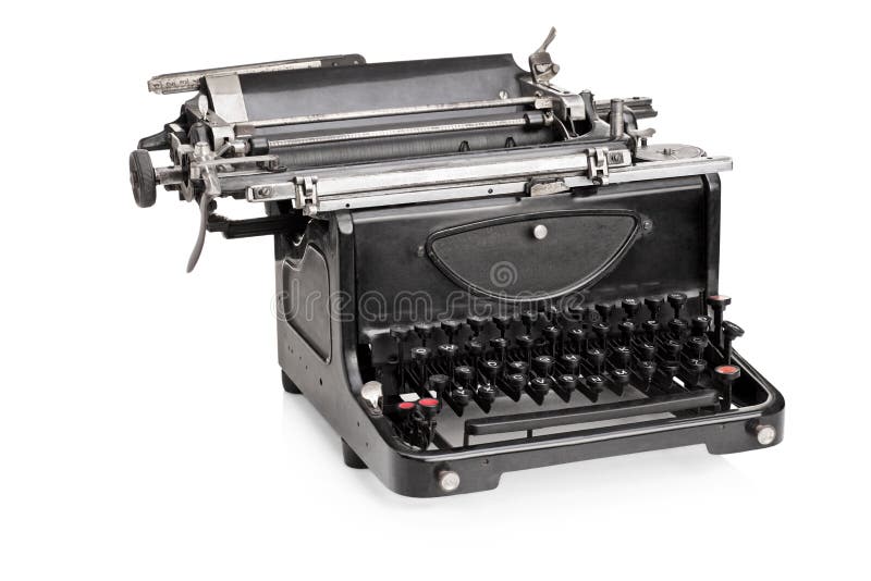 Studio Shot Old Style Typing Machine Stock Photos - Free & Royalty-Free ...