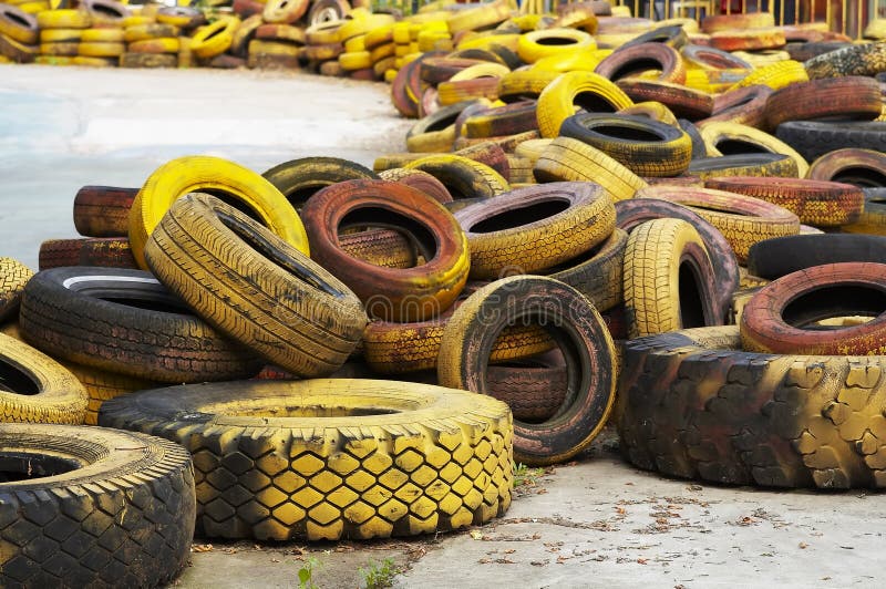 Old Tyres Picture. Image: 1122573