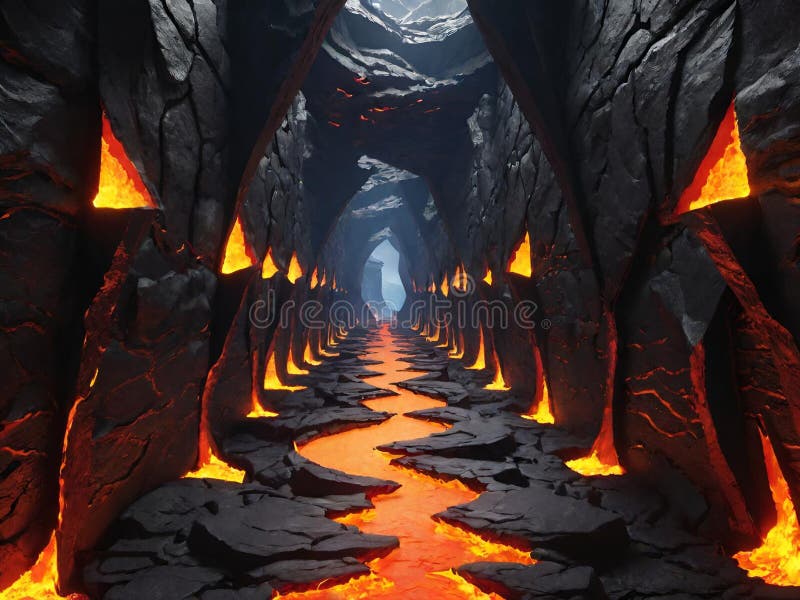 Natural Underground Corridor Stock Illustrations – 464 Natural ...