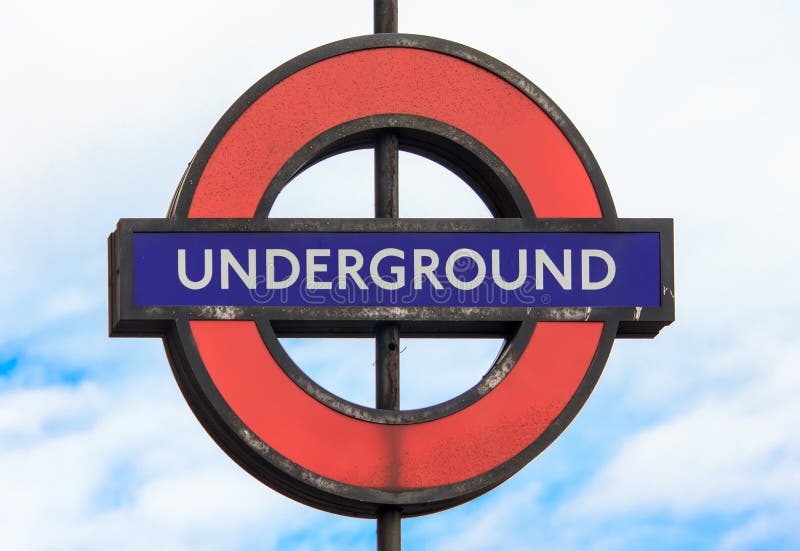 Way Out Sign in London Underground Stock Image - Image of arrowhead ...