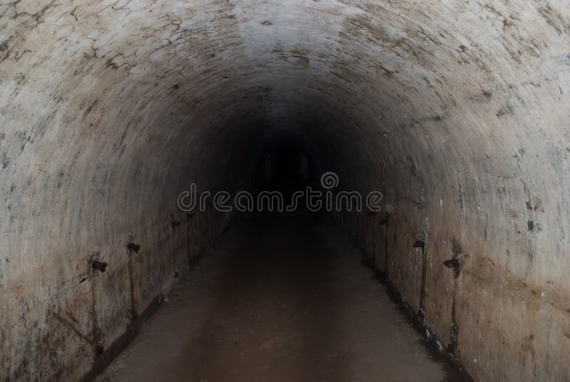 Old underground tunnel stock photo. Image of tunnel, architecture ...