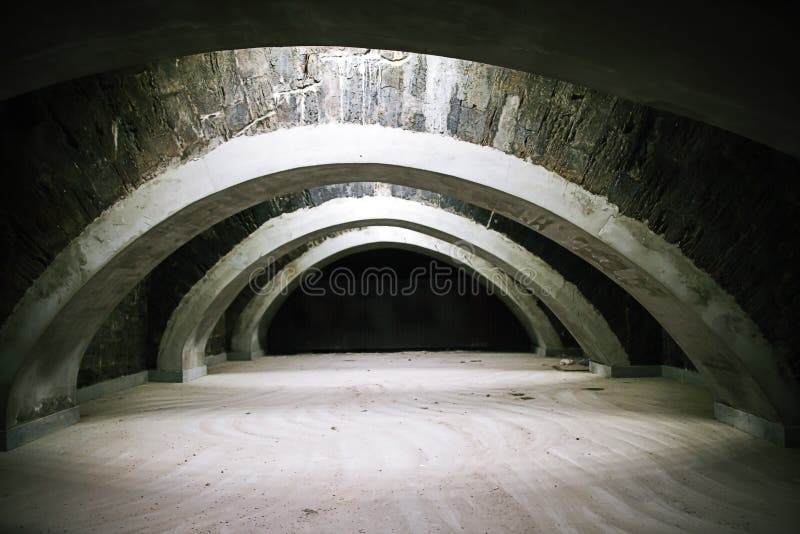 Old underground tunnel stock photo. Image of industry - 103388870