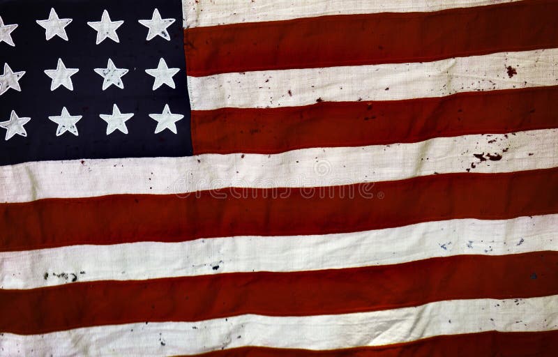 Old USA flag stock image. Image of flag, celebration - 20137245