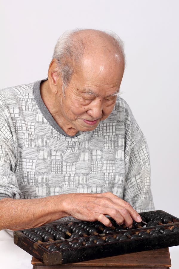 Old use chinese abacus stock image. Image of people, hand - 48649521