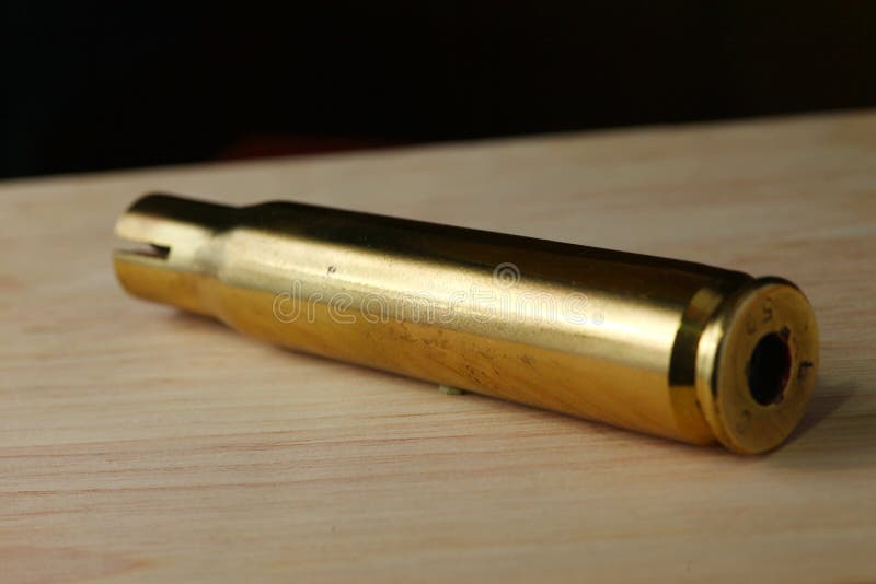Old Used Bullet Shell Scene. Stock Photo - Image of reflect, protect ...
