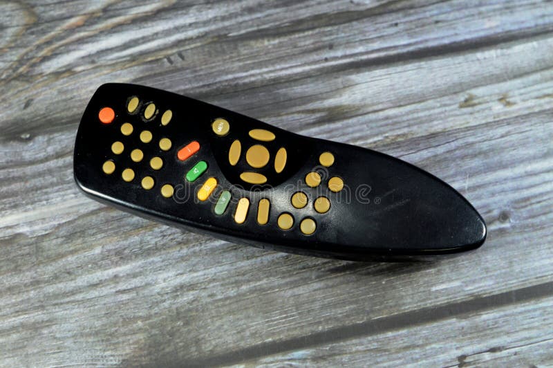 An Old Used Remote Control or a Clicker, an Electronic Device Used To ...