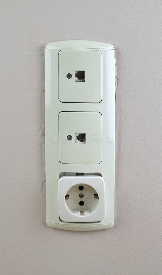 Old Used Sockets stock photo. Image of computer, house - 81386078