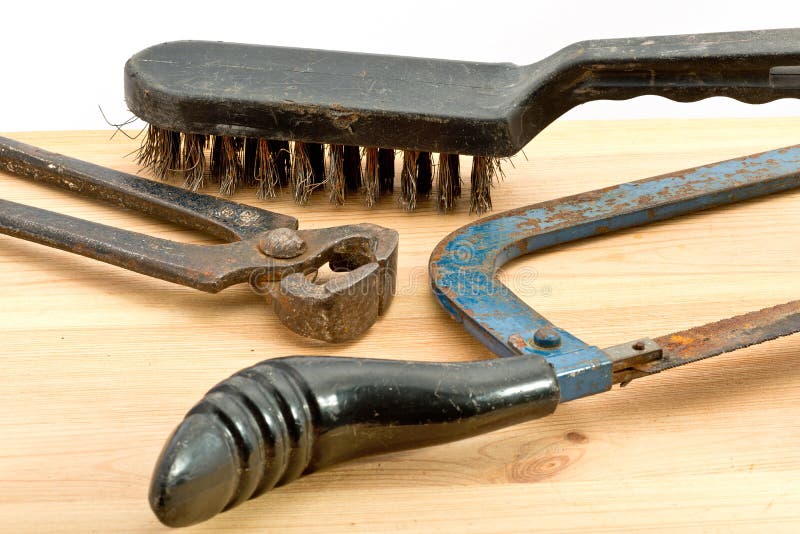 Old used tools stock photo. Image of joinery, tongs, tool - 34654778