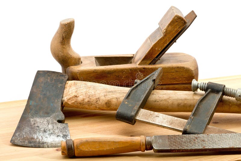 Old used tools stock image. Image of craftsmanship, joinery - 34654247