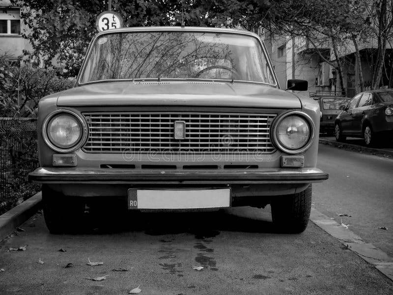 Old USSR car stock image. Image of dirty, automobile - 28178259