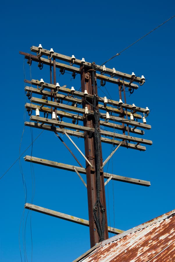 Old Utility Pole Picture. Image: 3171485