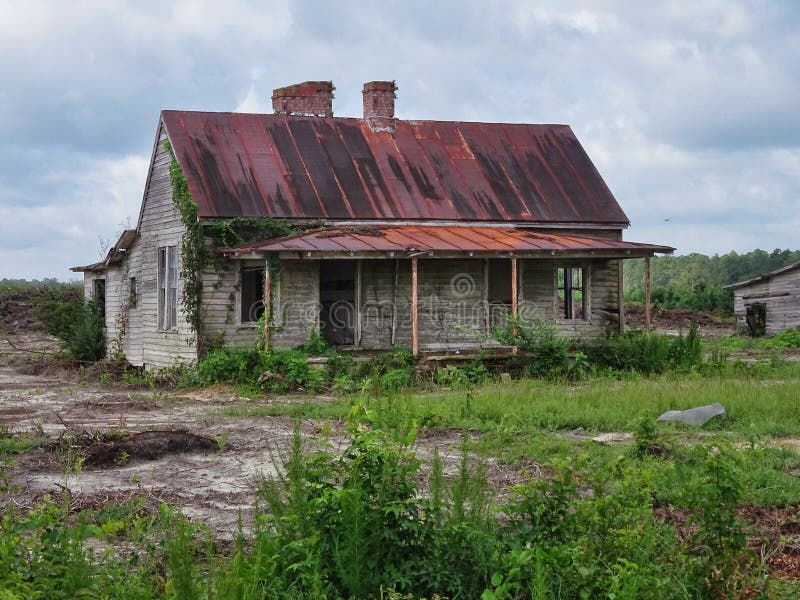 Old Run Down Farm Houses