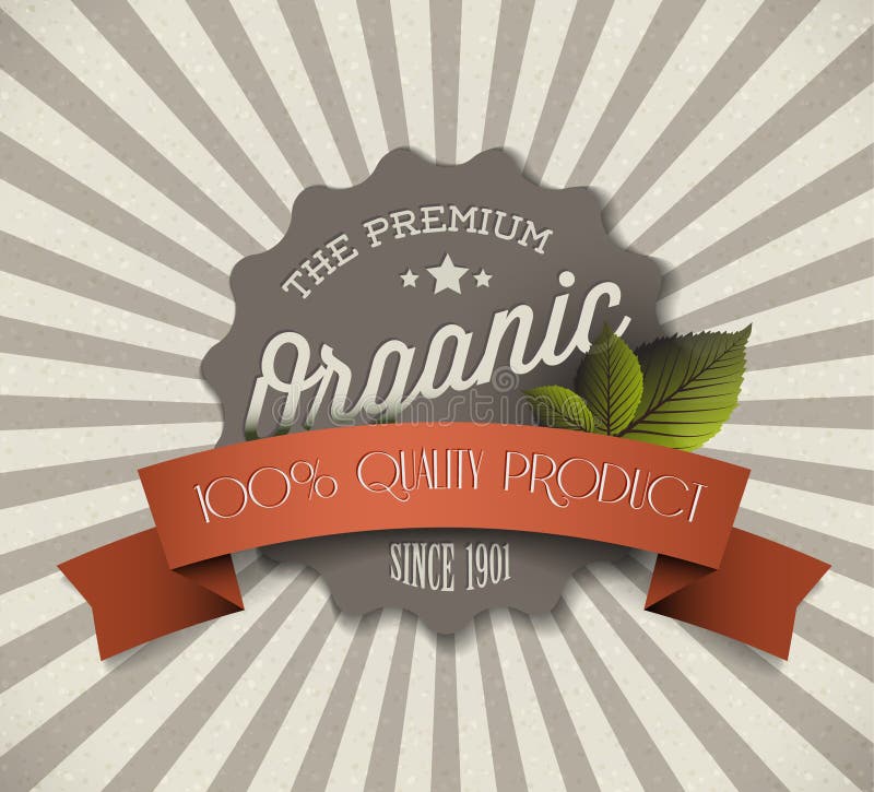 Old Vector Round Retro Vintage Grunge Label Stock Vector - Illustration ...