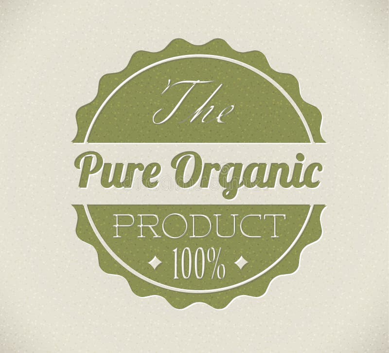 Old Vector Round Retro Vintage Grunge Label Stock Vector - Illustration ...