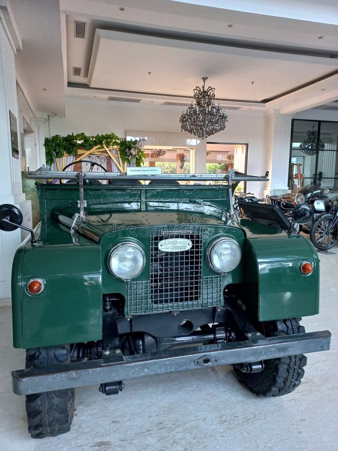 Old Vehicle As a Collection in Hotel at Jogjakarta Central Java ...