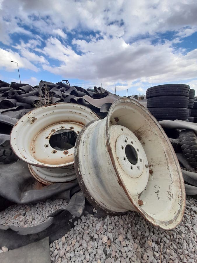 Old vehicle rims stock photo. Image of vehicle, oldrims - 200412522