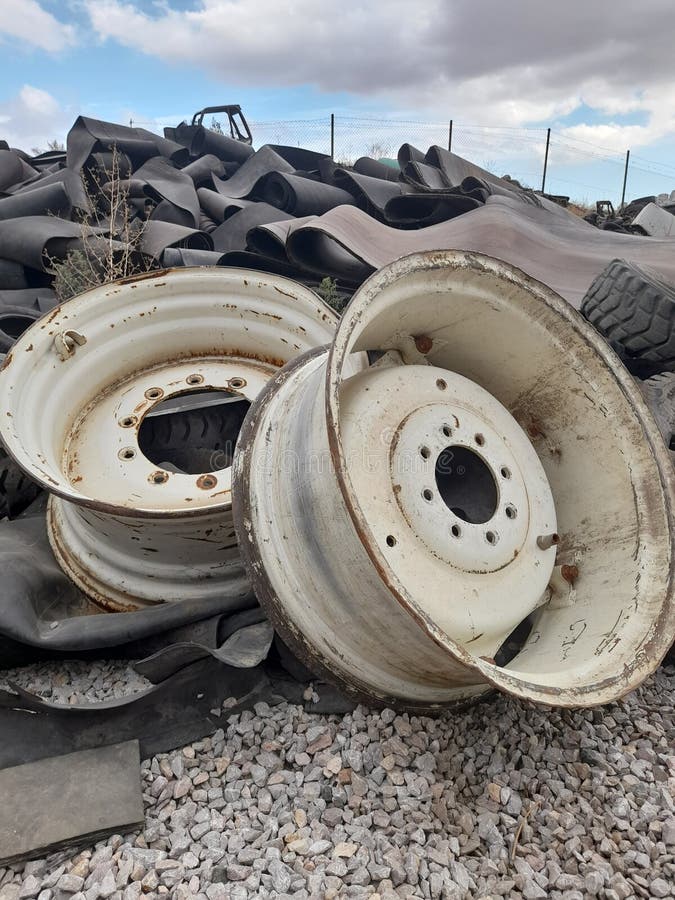 Old vehicle rims stock photo. Image of vehicle, oldrims - 200412716