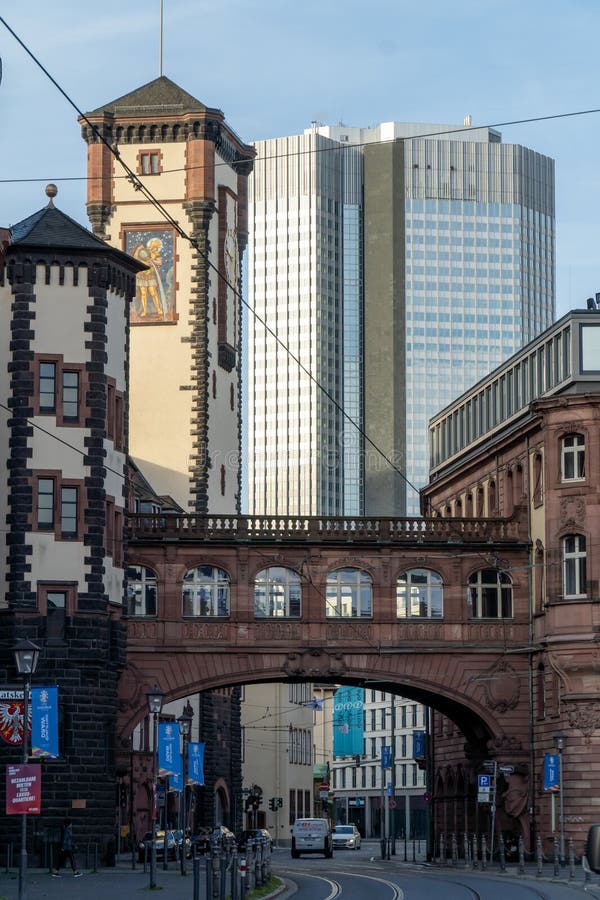 Old Versus New Concept - Old Architecture in Front of the New Buildings ...