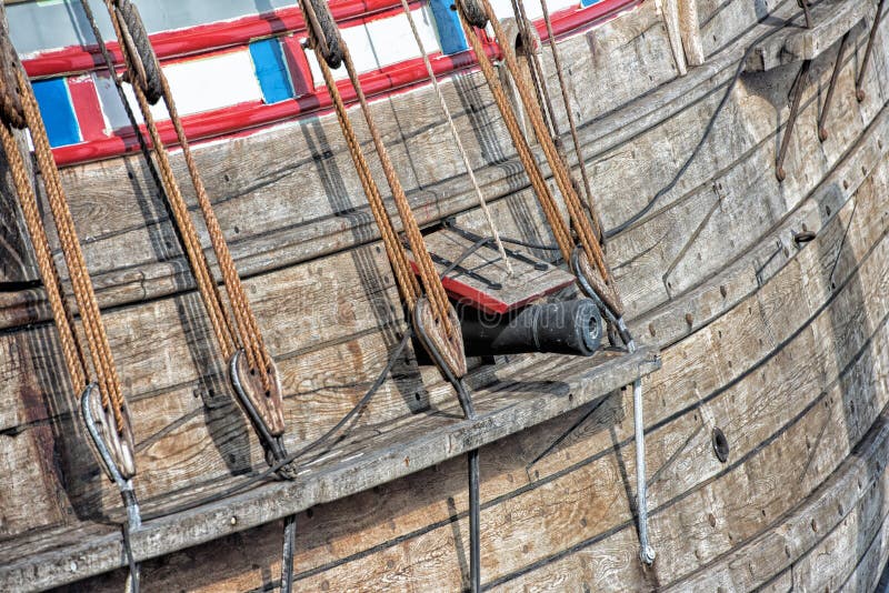 Sail Ship Shrouds and Ropes Stock Image - Image of rigging, armada ...