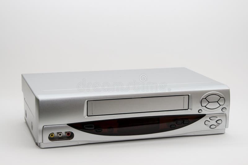 Old VHS Recorder from 1990s Stock Photo - Image of audio, electrical ...