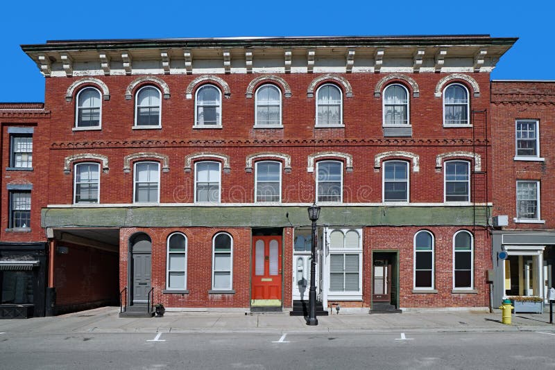 Modern Brick Apartment Building