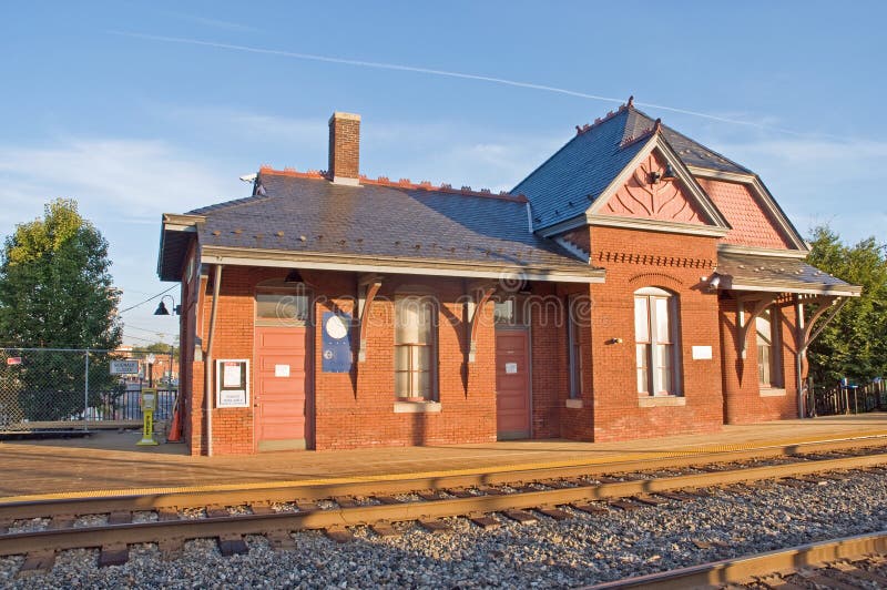 Old Victorian Train Station Stock Photo - Image of outdoor, station ...
