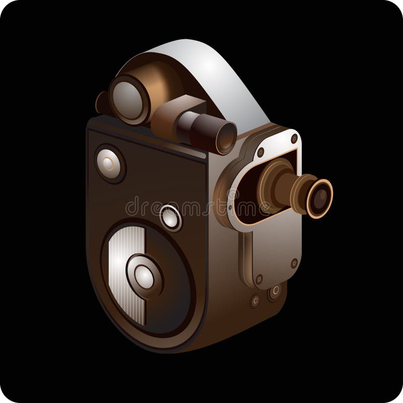 Vector retro microphone stock vector. Illustration of media - 13226944