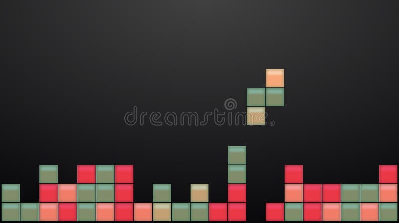 Old video game square stock vector. Illustration of entertainment ...