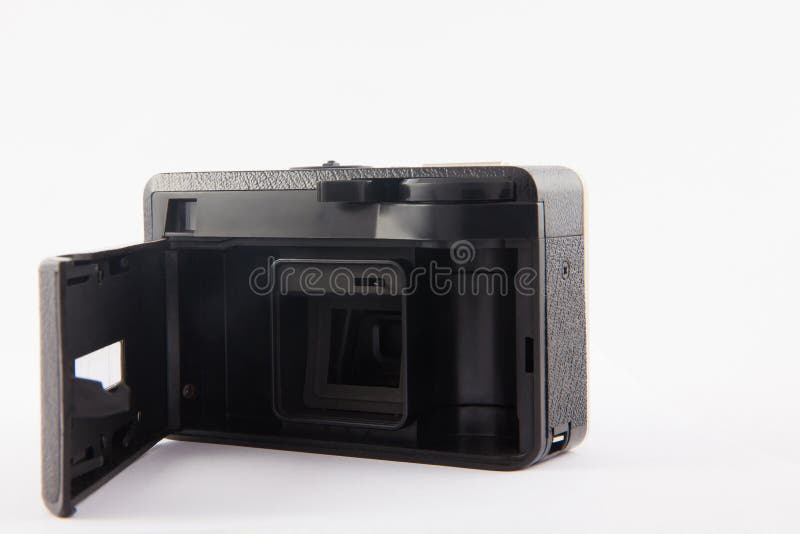 Old Viewfinder Camera from 1970s Stock Image - Image of black, vintage ...