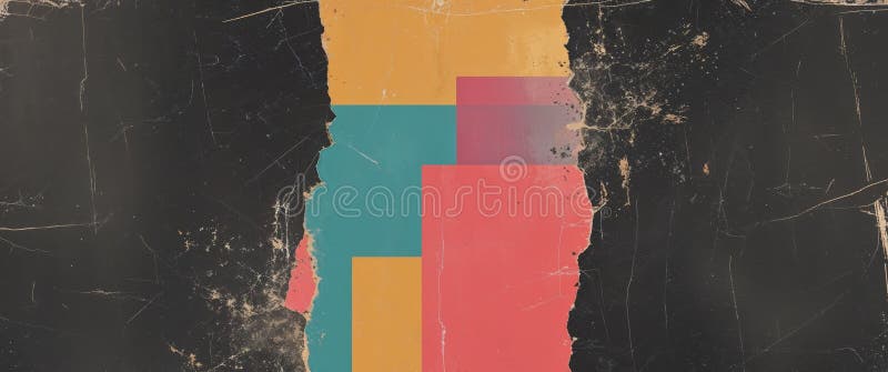 Old Vintage Black Scratch Torn Poster Set Overlay Texture Stock Photo ...