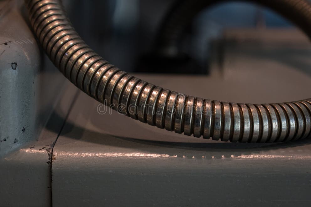 The Old and Vintage Cable of a Device Stock Photo - Image of ...