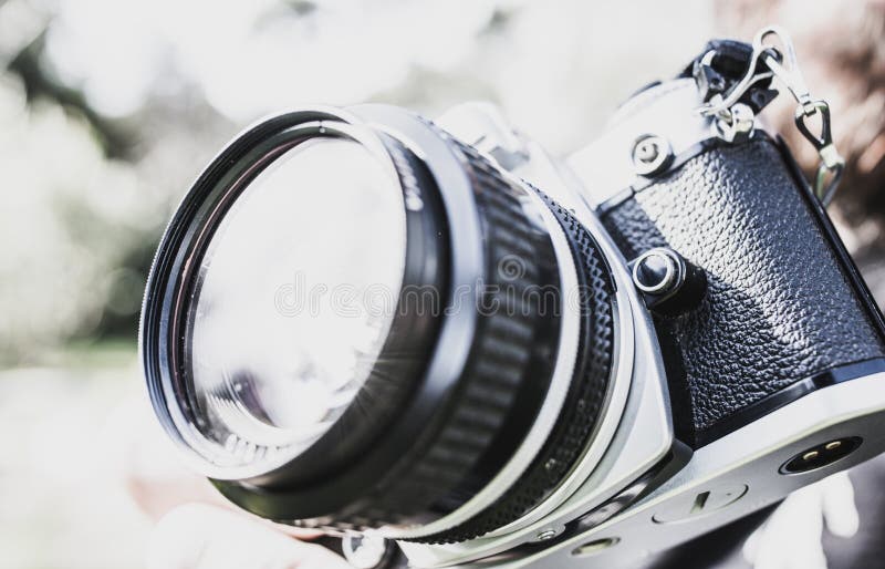 Old vintage camera stock photo. Image of blur, style - 88684262