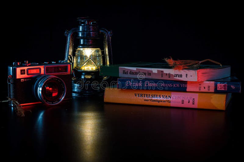 Old Vintage Camera Still Life Editorial Stock Photo - Image of still ...