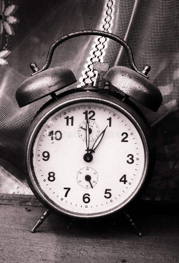 Old Vintage Clock Effect Added Time Concept Stock Image - Image of ...