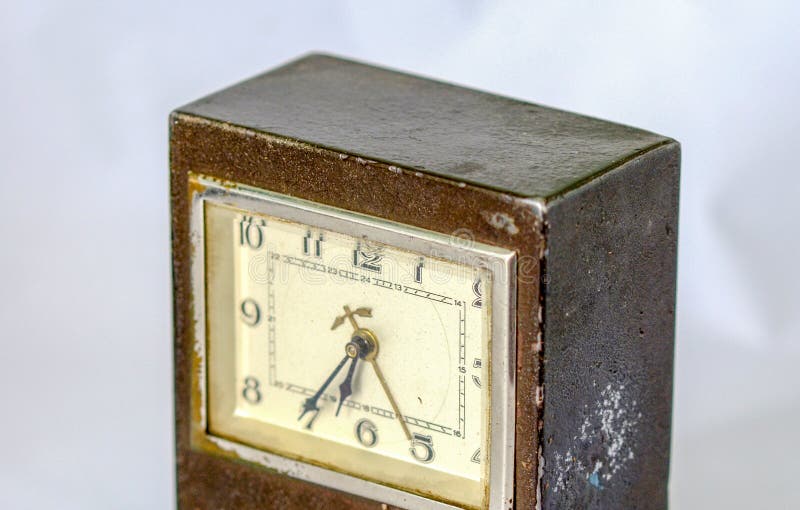 Old Vintage Clock Effect Added Time Concept Stock Image - Image of ...