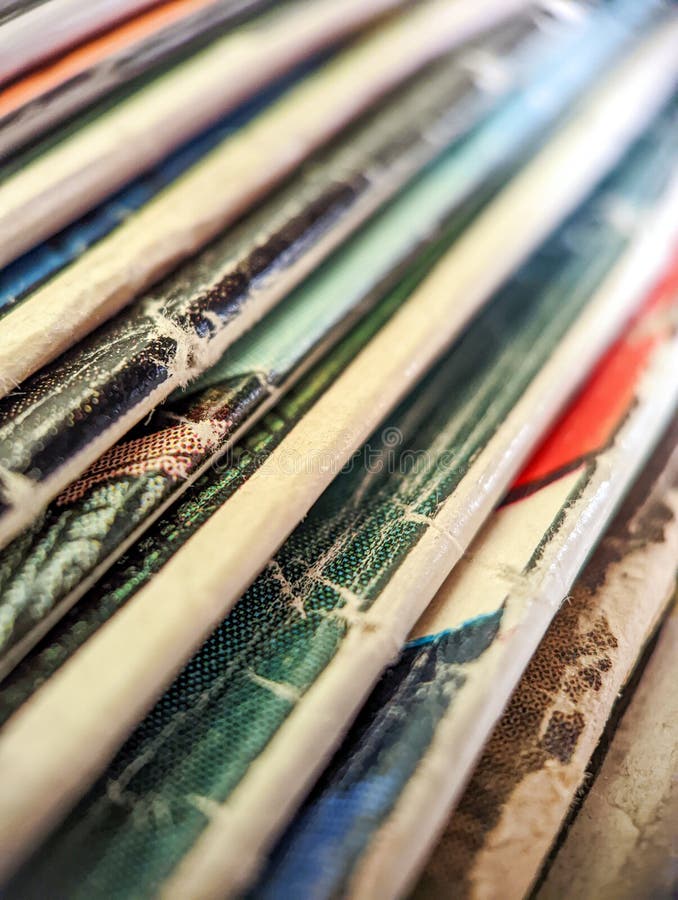 Old Vintage Comic Books Stack Creates Colorful Background Paper Texture ...