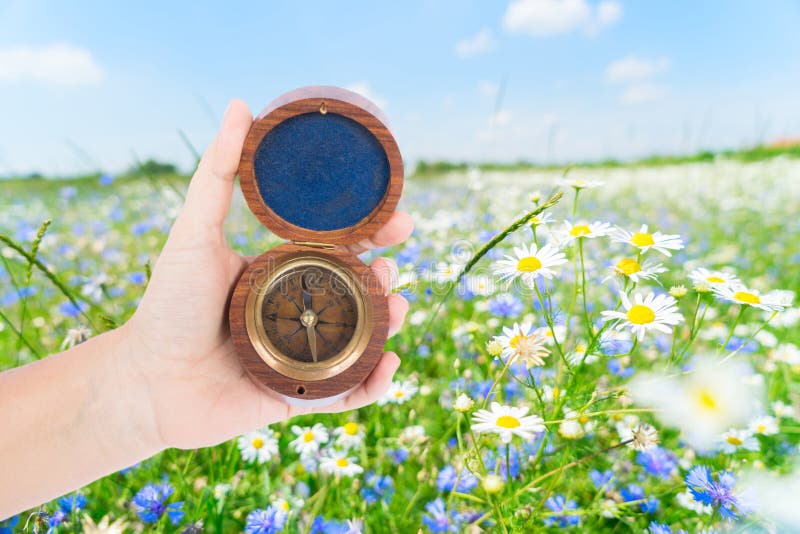 Old vintage compass stock photo. Image of abstract, geography - 92404058