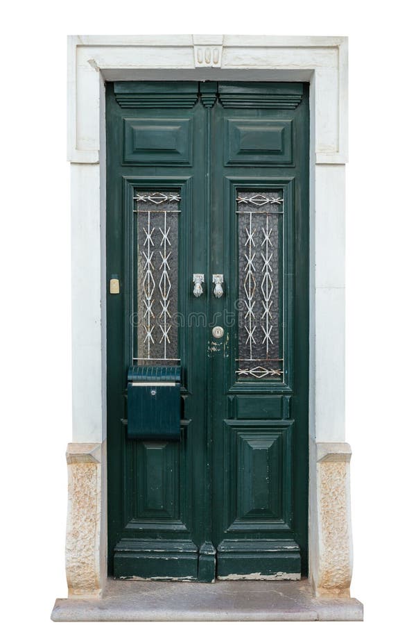 Old vintage door. stock image. Image of house, doors - 62448697