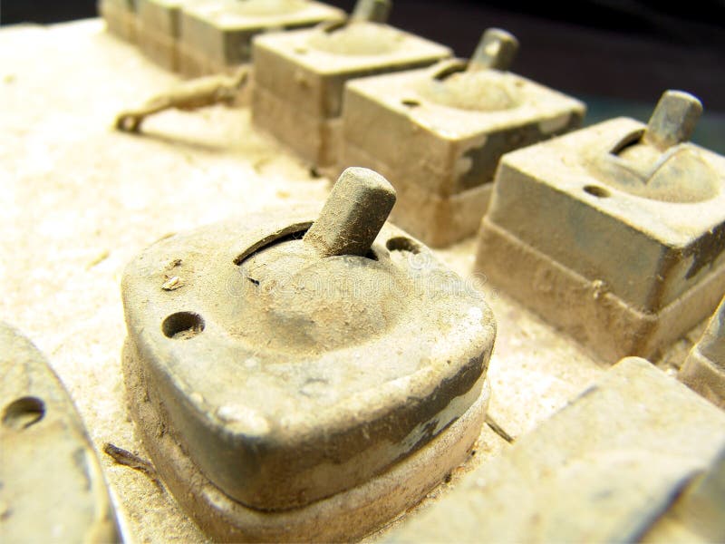 Old Vintage Electric Switch Stock Image - Image of electricity ...