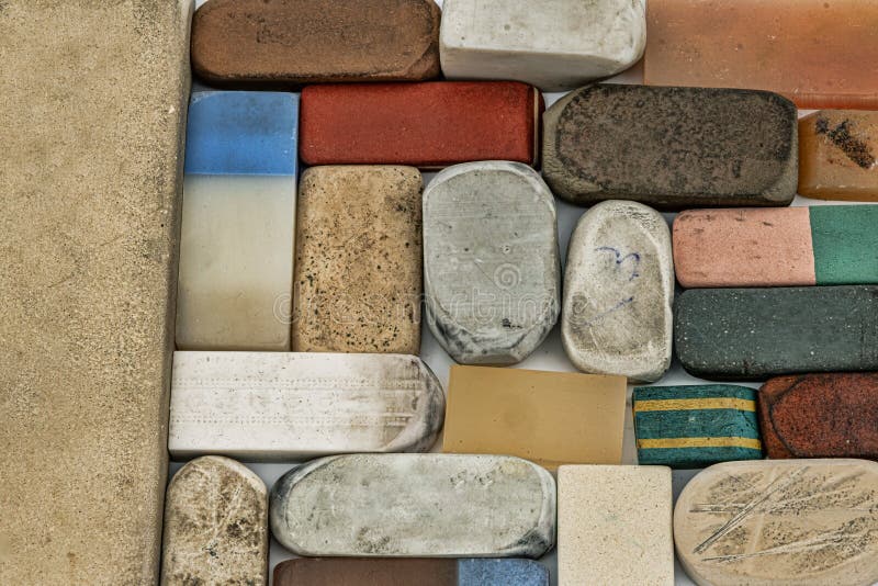 Old vintage eraser stock photo. Image of education, paint - 265514140