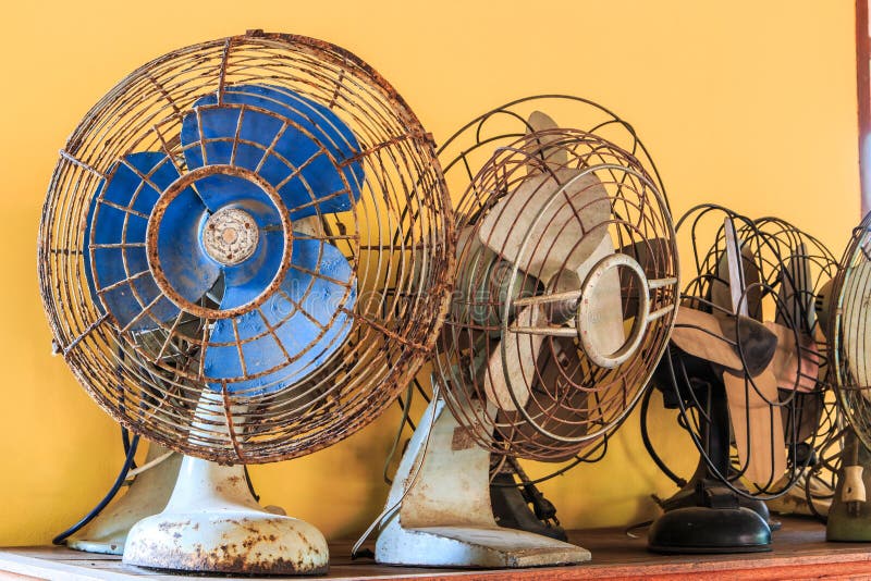 Old vintage fan stock photo. Image of fashioned, blades - 46835700