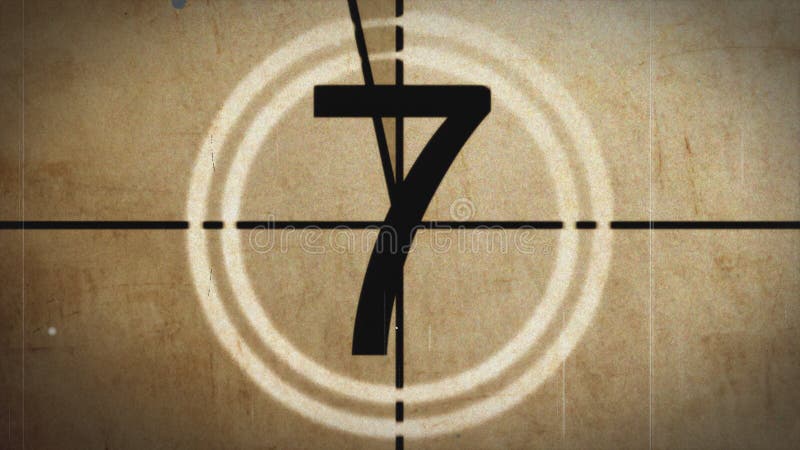 Old vintage film counter stock video. Video of clock - 326537451