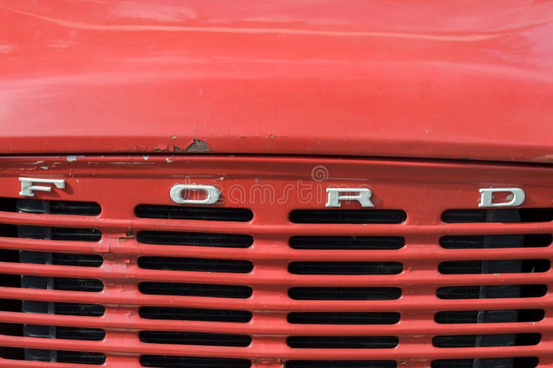 Old Vintage Ford Car at Amsterdam the Netherlands 17-9-2024 Editorial ...