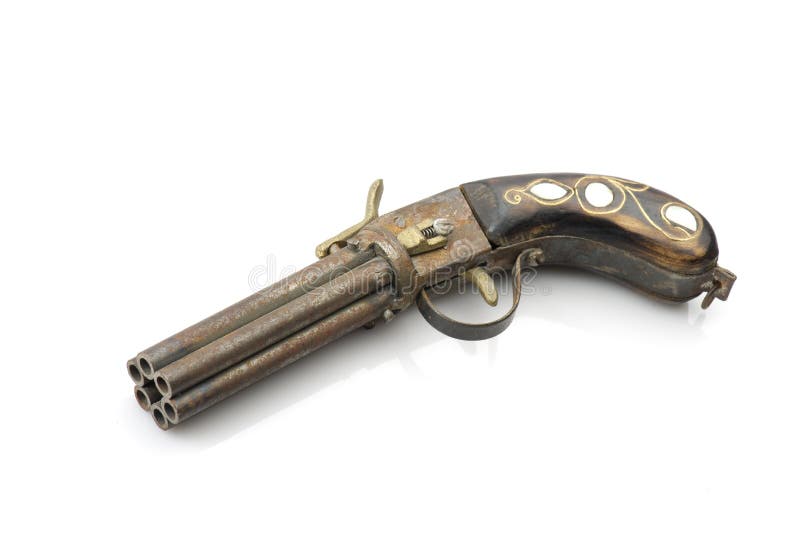 Old Vintage Gun stock image. Image of danger, firearm - 42314011