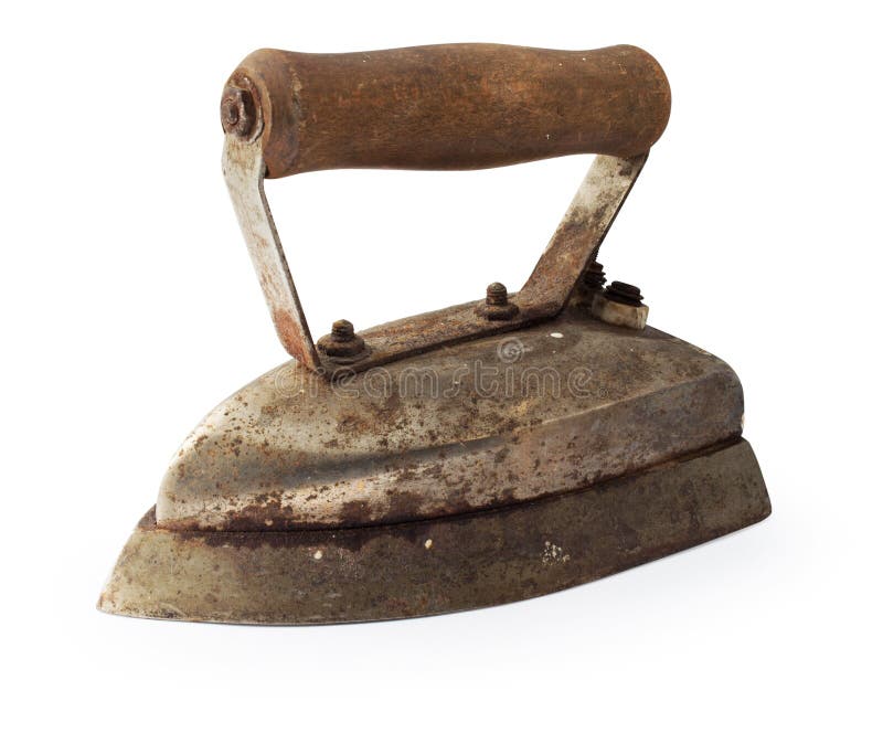 Old iron stock photo. Image of household, metal, metallic - 10907944