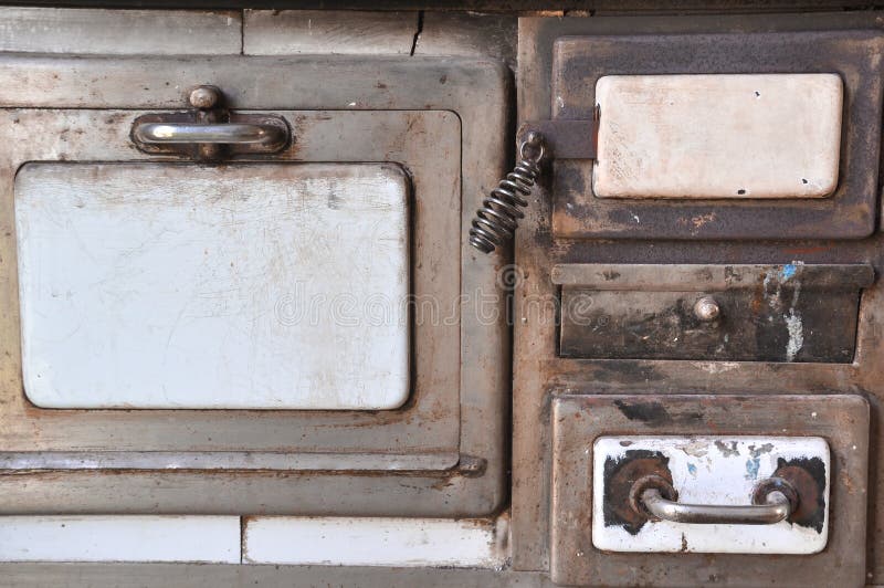 Old Vintage Kitchen Draws stock photo. Image of scratch - 88627184