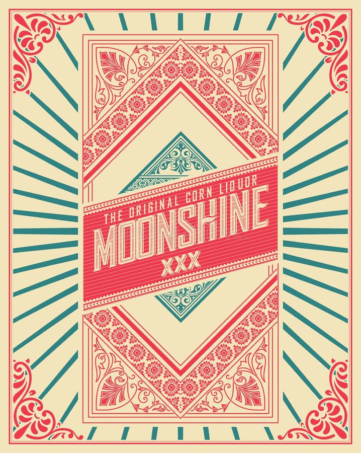 Old vintage label design stock vector. Illustration of banner - 86602978