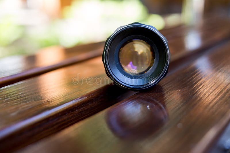 Old vintage lens stock photo. Image of bokeh, lens, logos - 96402202