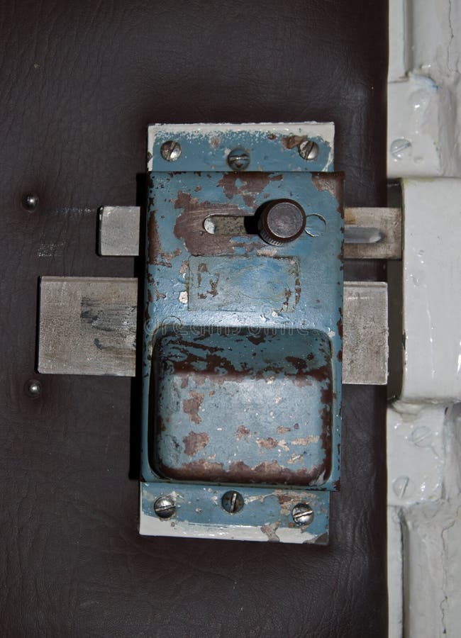 Old vintage lock stock photo. Image of faded, access - 37167236